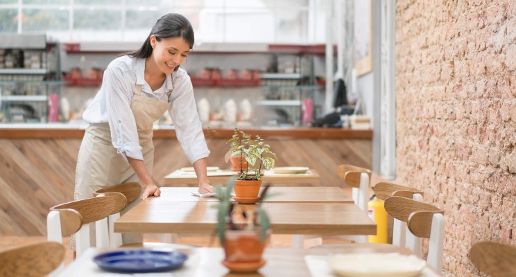 cómo poner la mesa correctamente